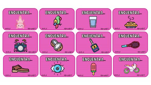 Super tarjetas para trabajar la lectura, el vocabulario, las familias ...