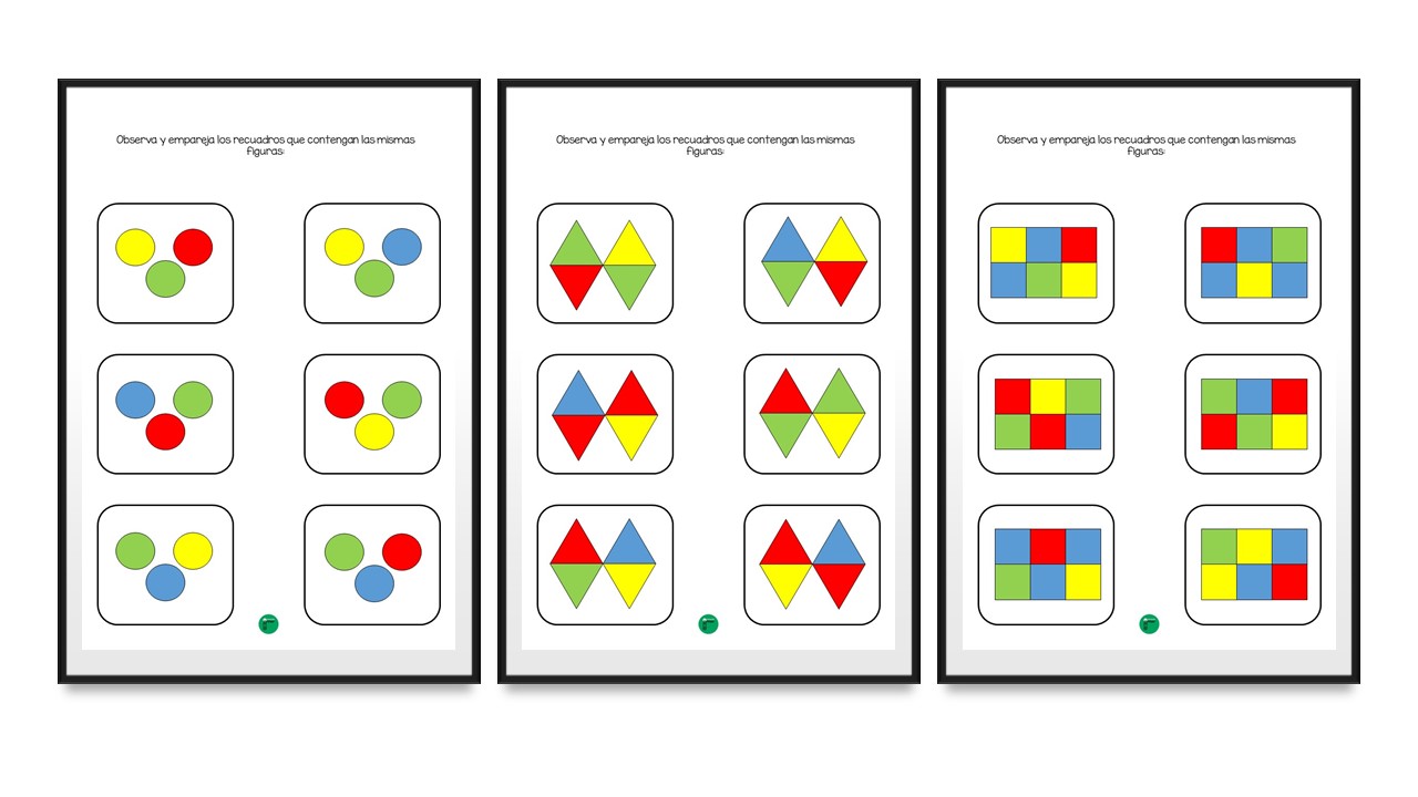 Fichas para ejercitar la atención y la percepción visual - Orientacion Andujar