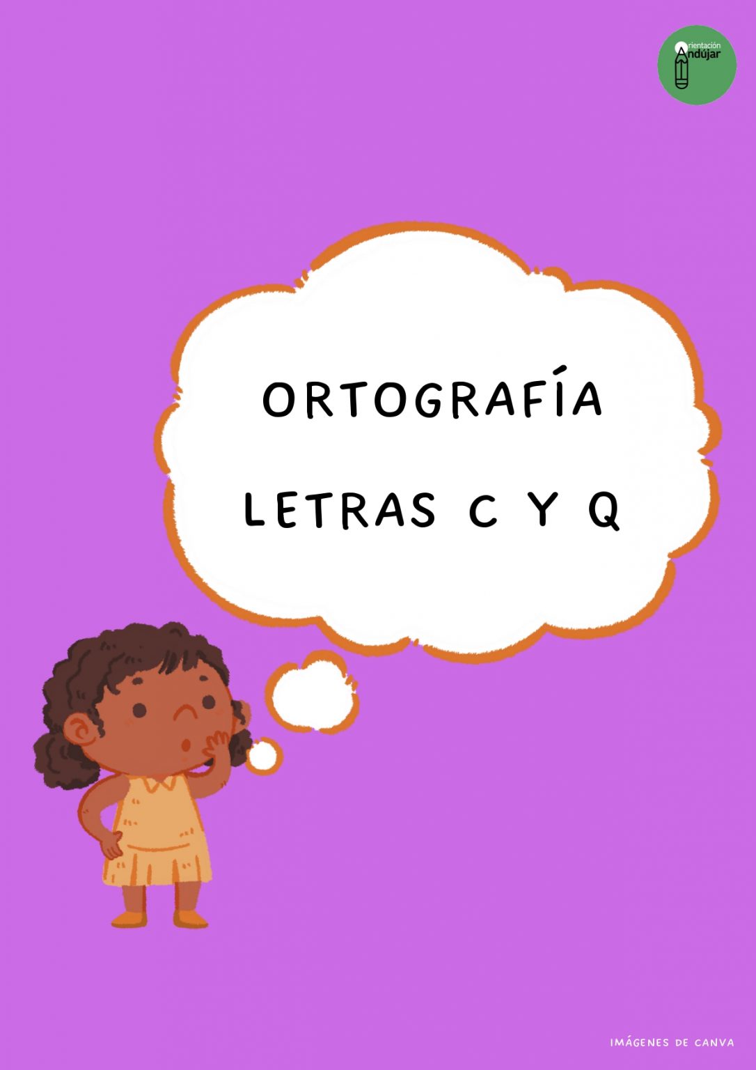 Geniales fichas de ortografía: letras C y Q - Orientacion Andujar