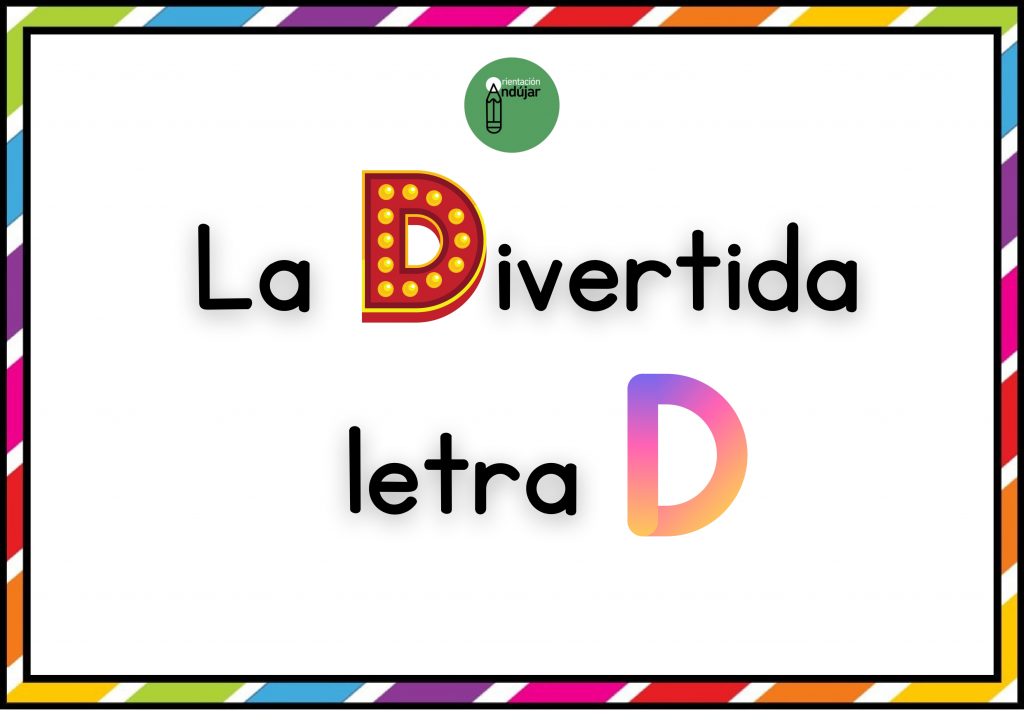 CUADERNO LECTOESCRITURA La divertida letra D - Orientacion Andujar