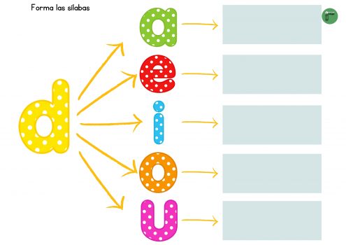 CUADERNO LECTOESCRITURA La divertida letra D - Orientacion Andujar
