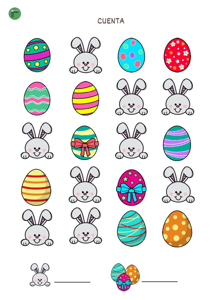 Actividades variadas cuadernito de pascua atención y estimulación ...