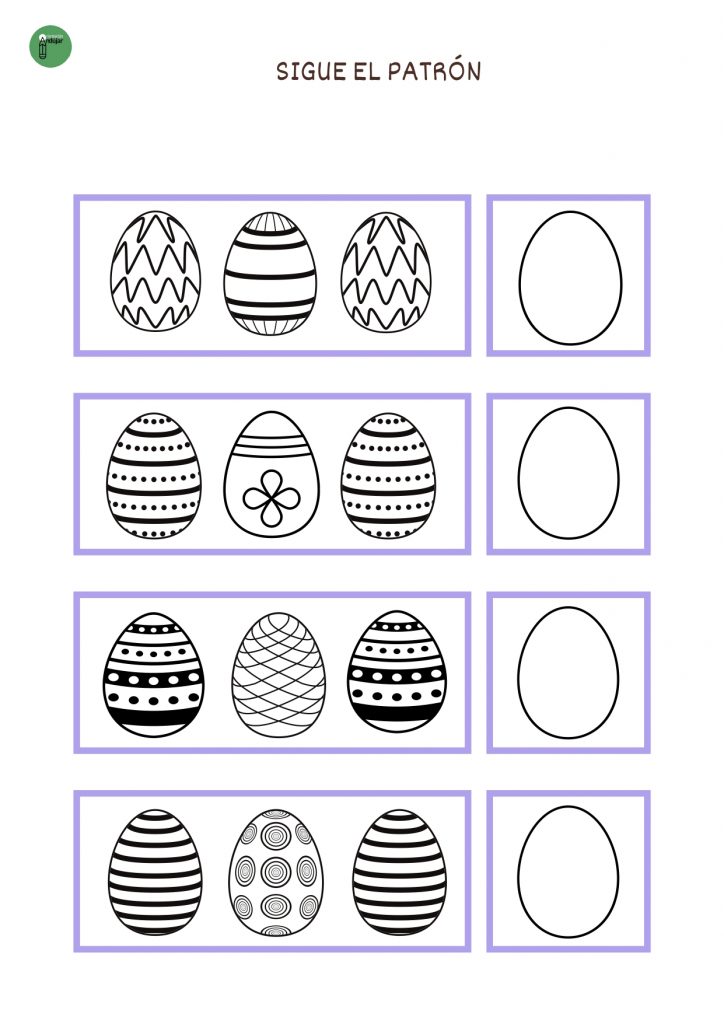 Actividades variadas cuadernito de pascua atención y estimulación ...