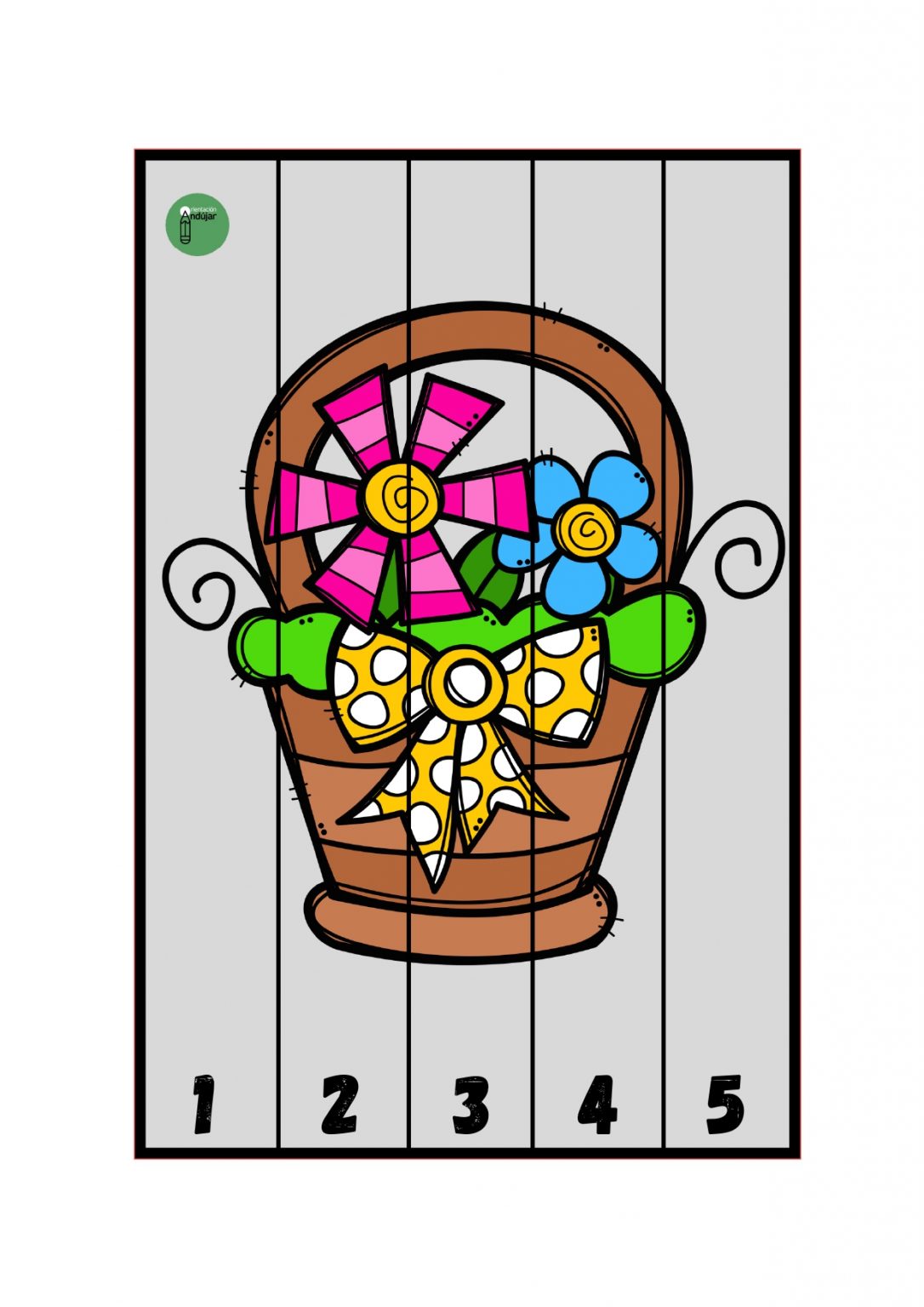 Preciosos puzzles de primavera - Orientacion Andujar