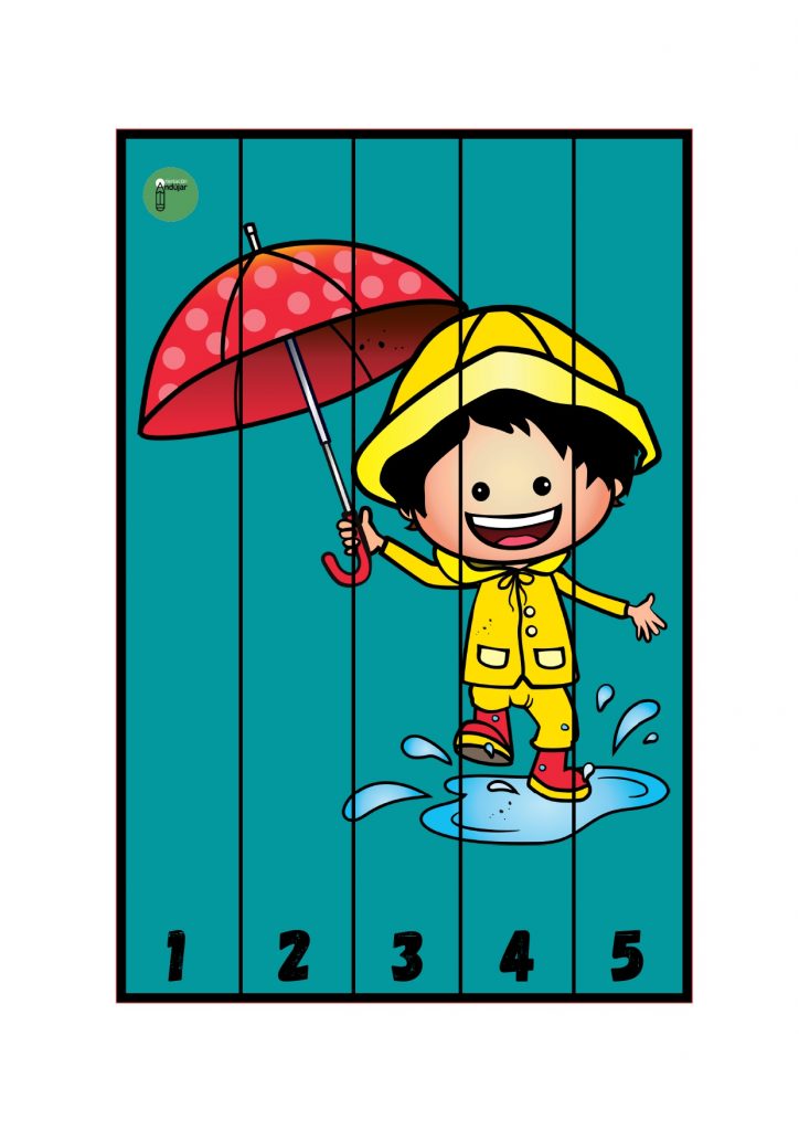 Preciosos puzzles de primavera en vacaciones - Orientacion Andujar