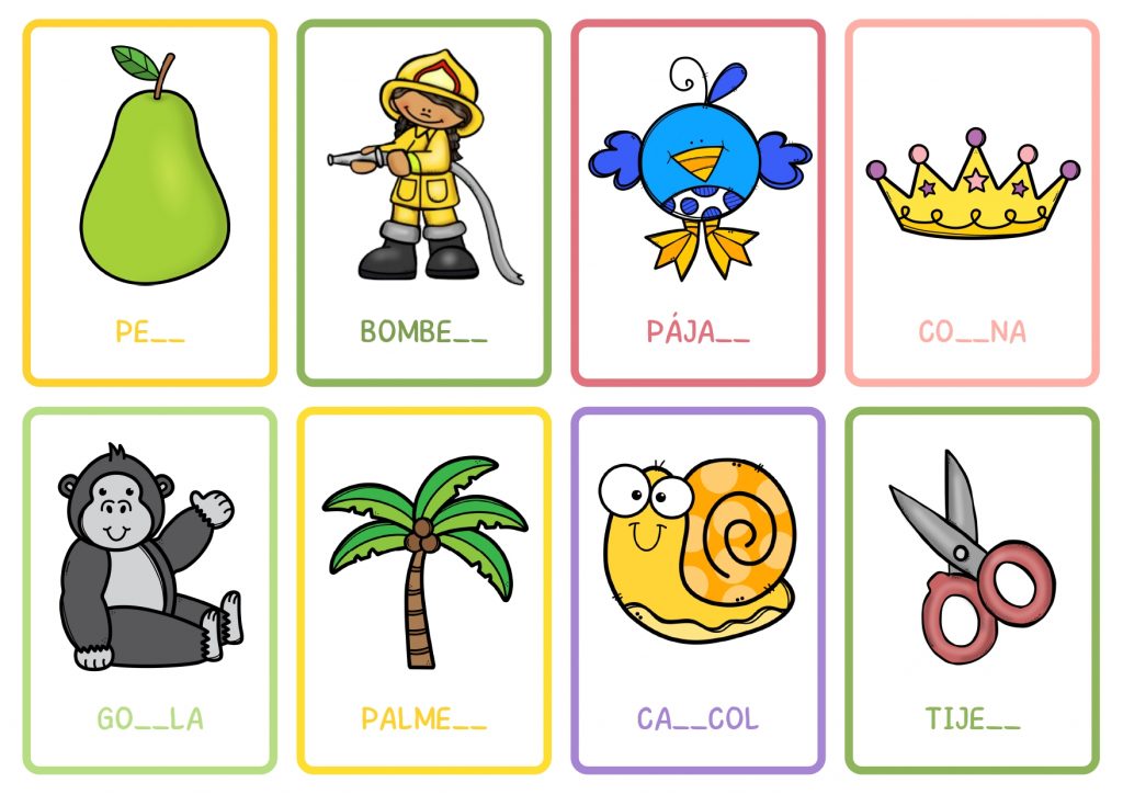 ROTACISMO DISCRIMINACIÓN AUDITIVA Sílabas con /R/ - Orientacion Andujar