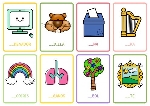 ROTACISMO DISCRIMINACIÓN AUDITIVA Sílabas con /R/ - Orientacion Andujar