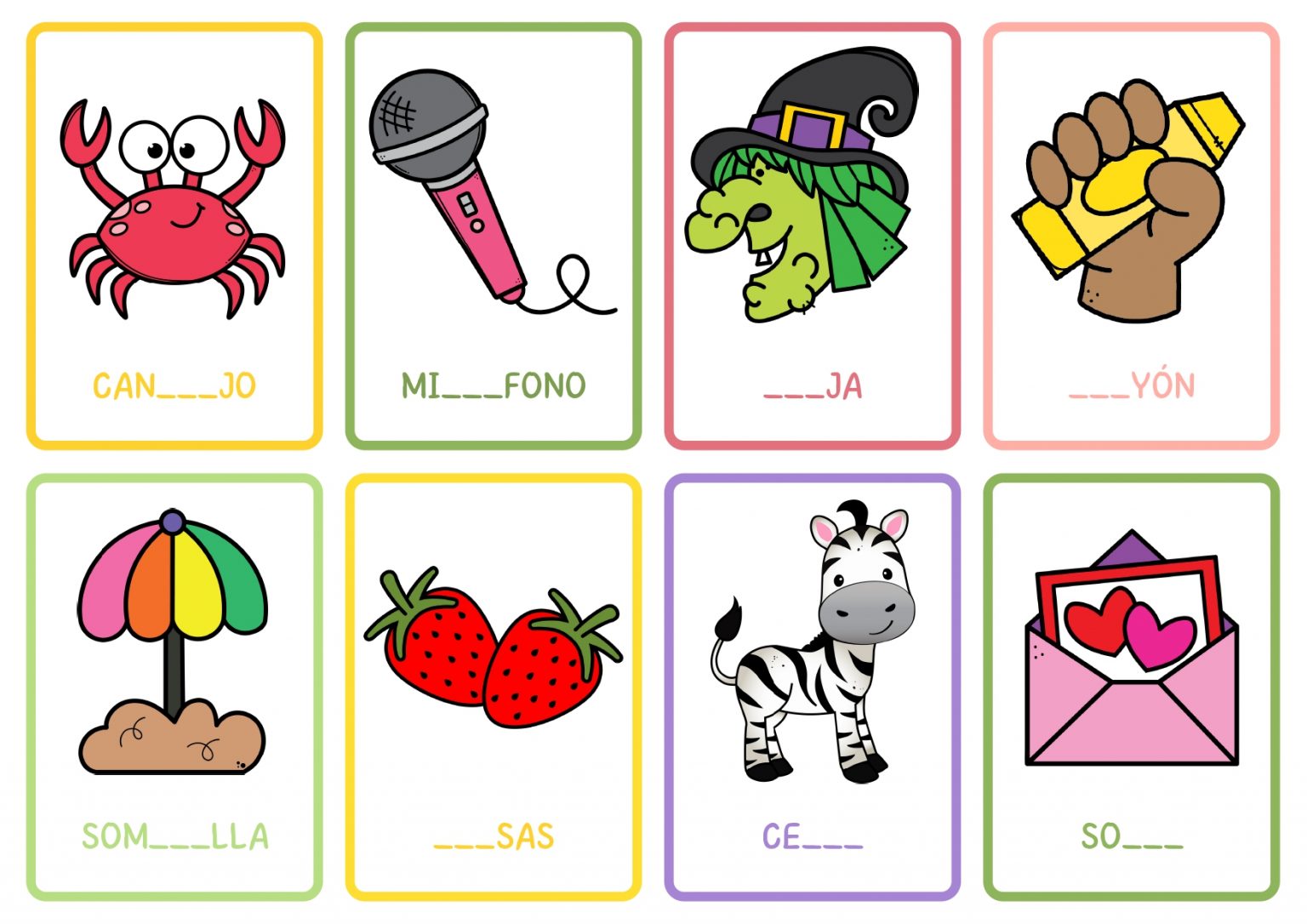 ROTACISMO DISCRIMINACIÓN AUDITIVA Sílabas con /R/ - Orientacion Andujar