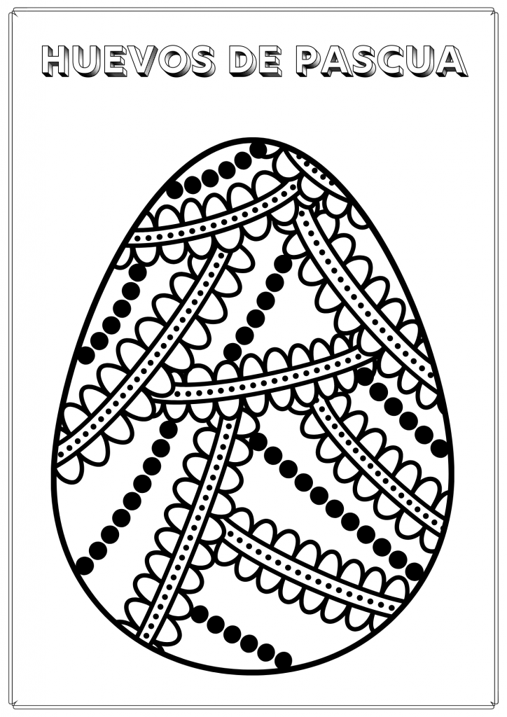 VAMOS A COLOREAR HUEVOS DE PASCUA - Orientacion Andujar