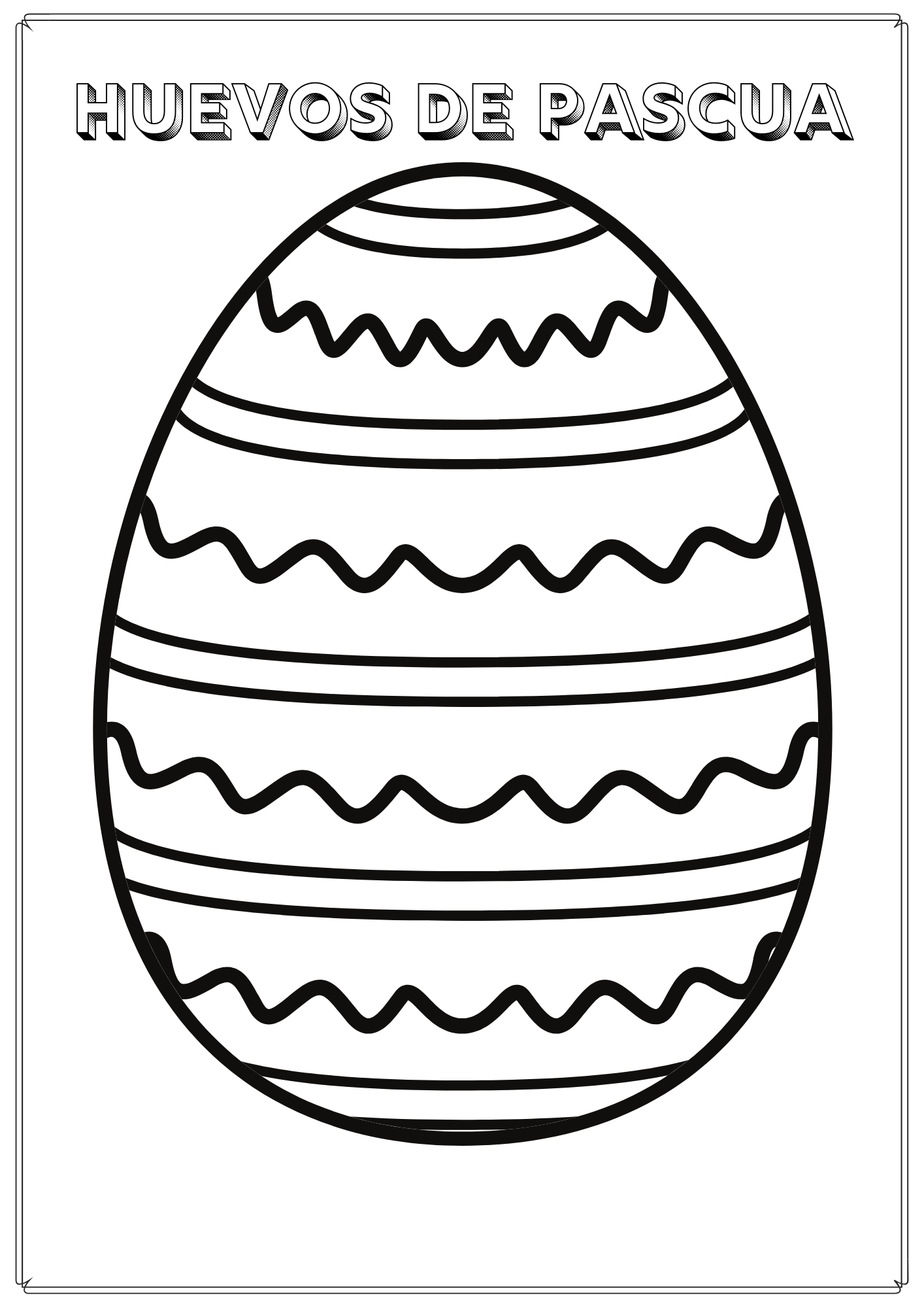 VAMOS A COLOREAR HUEVOS DE PASCUA - Orientacion Andujar