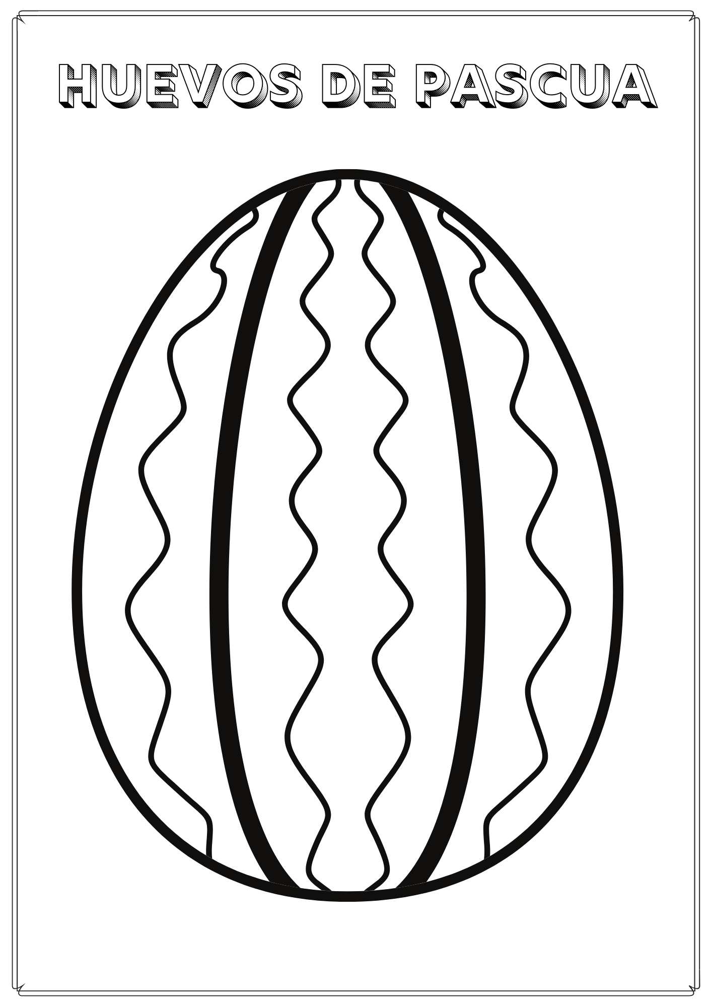 VAMOS A COLOREAR HUEVOS DE PASCUA - Orientacion Andujar