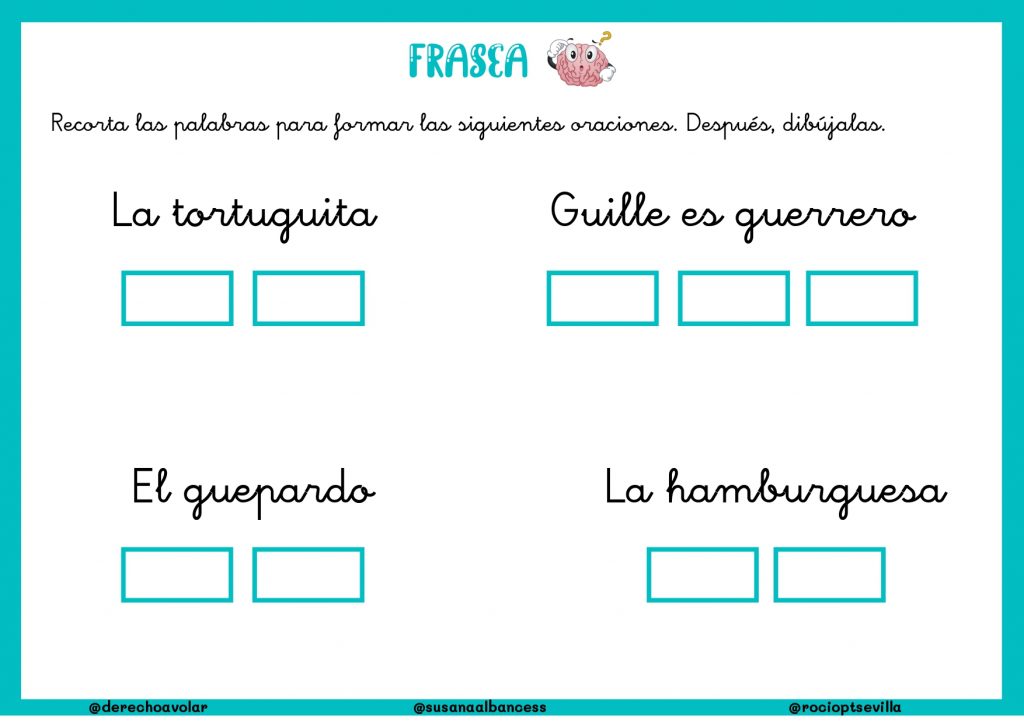 el mundo de las letras letra g - gue -gui - Orientacion Andujar