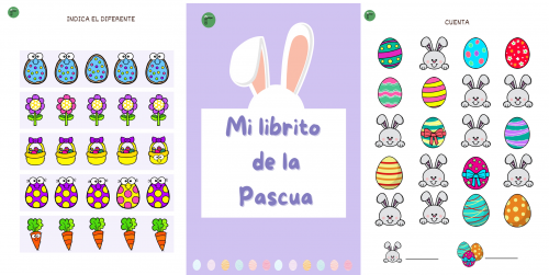 Actividades variadas cuadernito de pascua atención y estimulación ...
