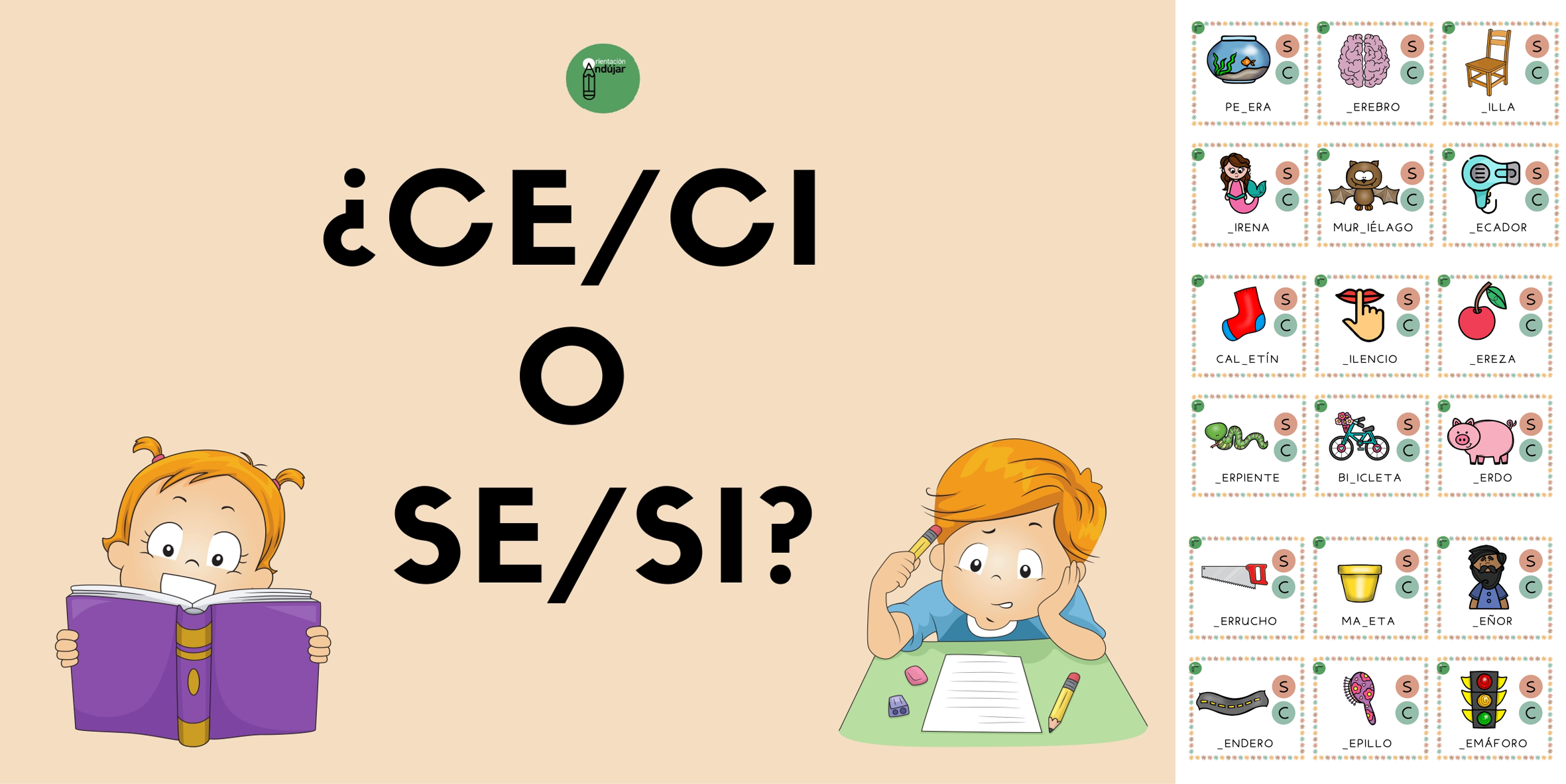 ¿Ce, ci o se, si? - Orientacion Andujar