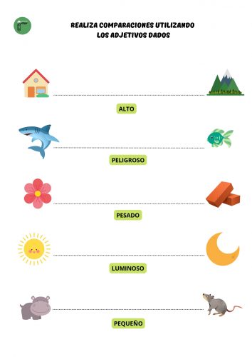 Comparaciones: expresión escrita - Orientacion Andujar