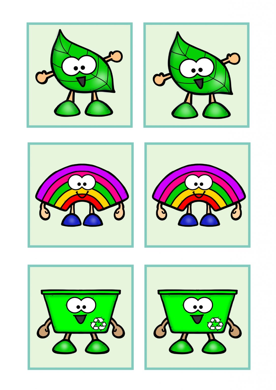 Divertido Memory Día de la Tierra - Orientacion Andujar