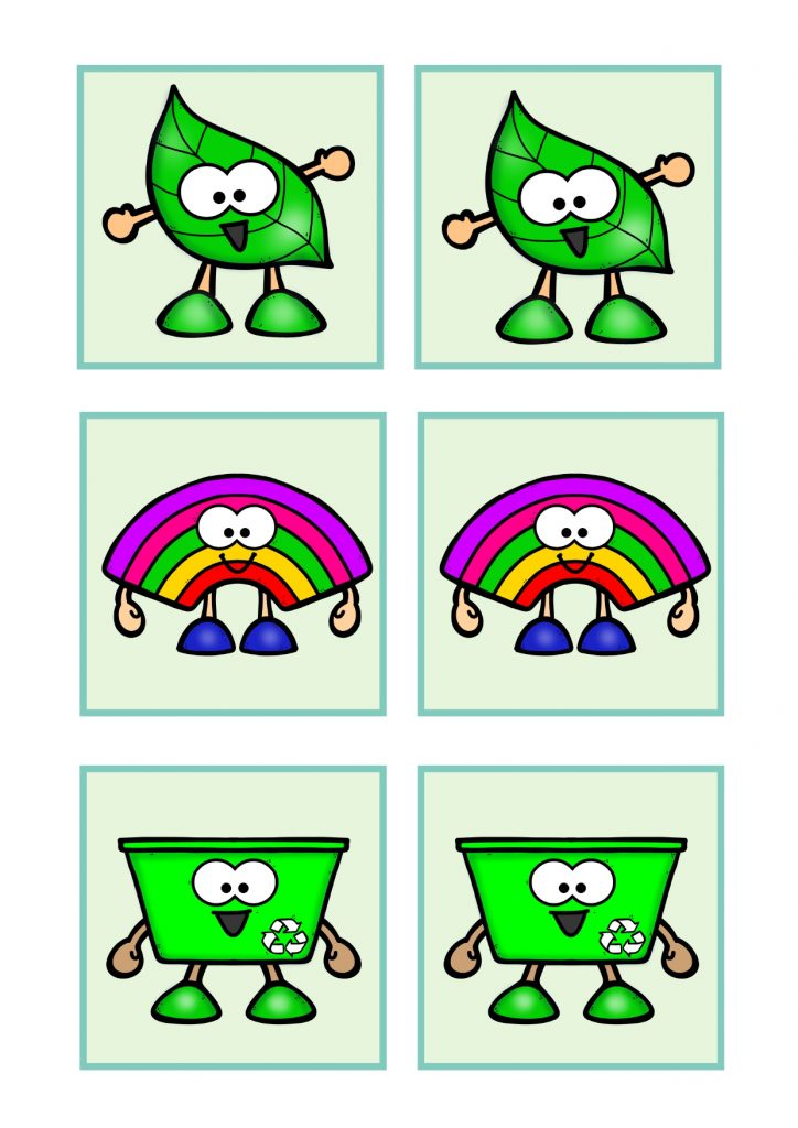 Divertido Memory Día de la Tierra - Orientacion Andujar