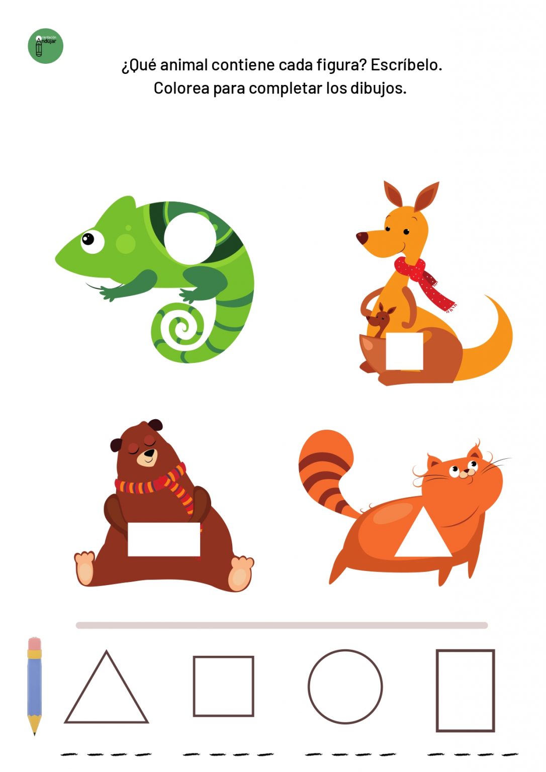 FIGURAS GEOMÉTRICAS: reconoce las figuras de cada imagen - Orientacion ...