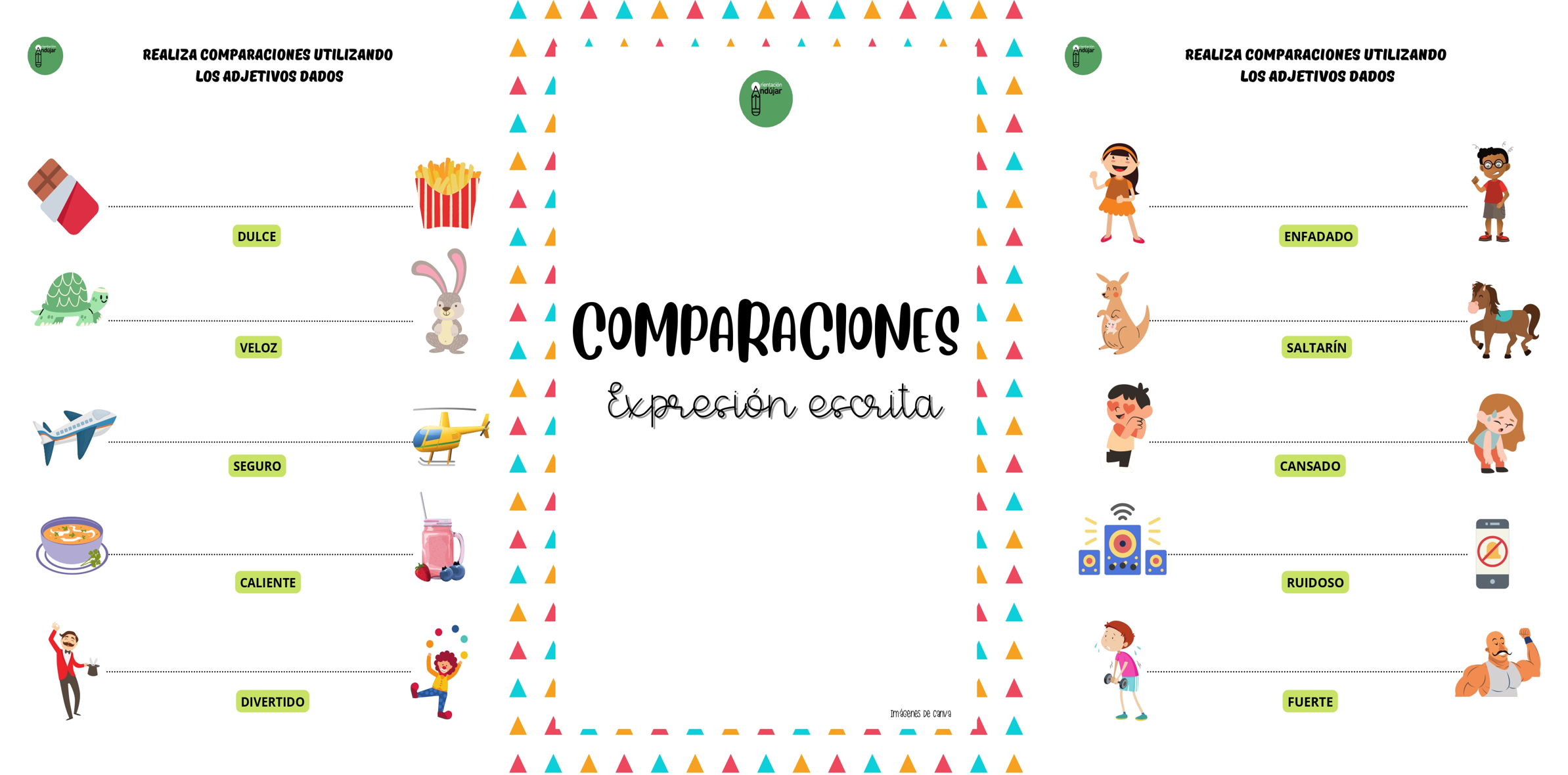 Comparaciones: expresión escrita - Orientacion Andujar