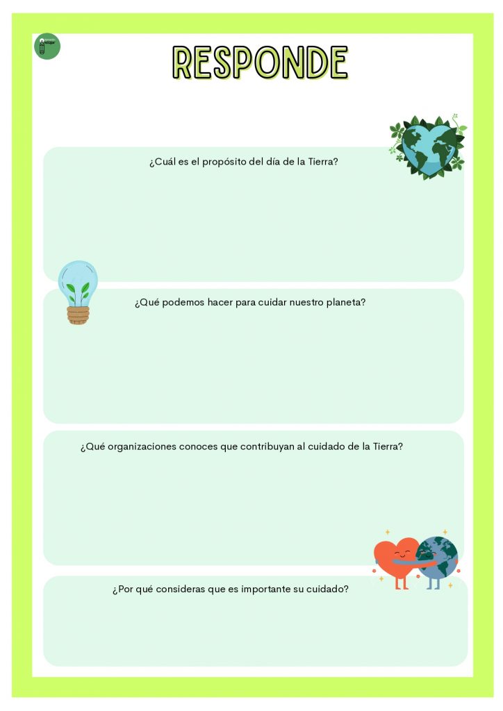 Pack actividades Día de la Tierra - Orientacion Andujar