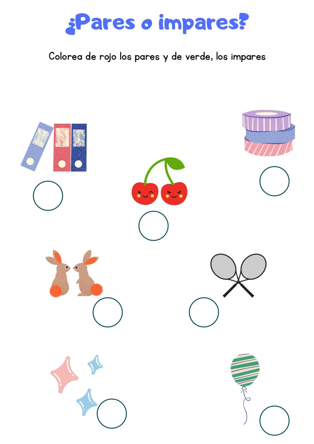 ¿Pares o impares? - Orientacion Andujar