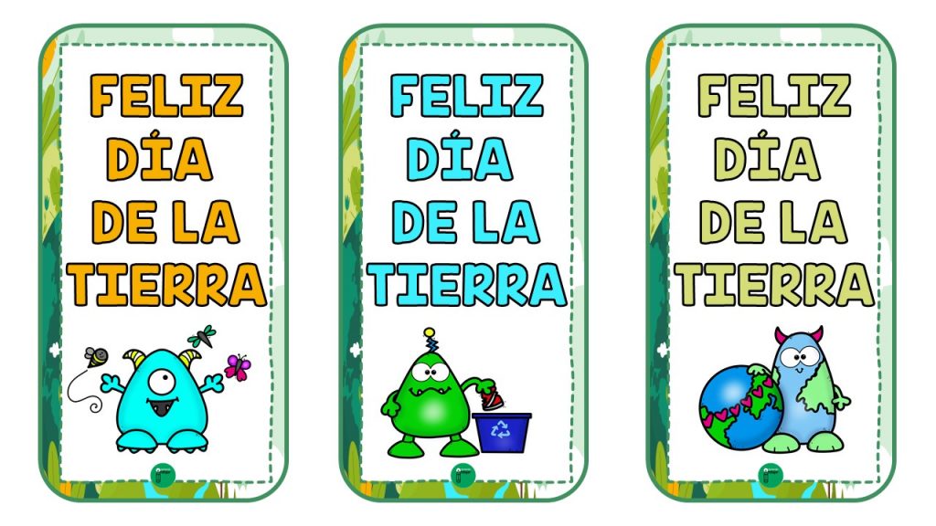 Bonitos marcapáginas para regalar el Día de la Tierra - Orientacion Andujar