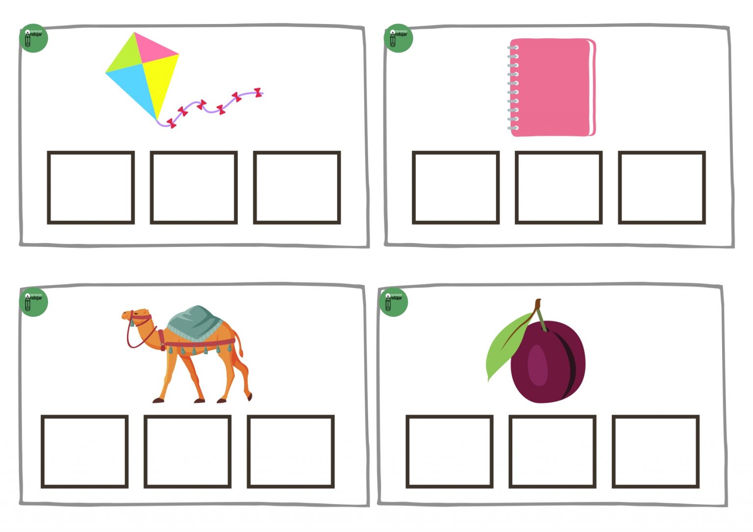 CONCIENCIA SILÁBICA: separo en sílabas - Orientacion Andujar