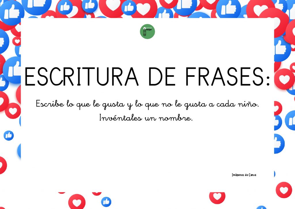 ESCRITURA DE FRASES - Orientacion Andujar