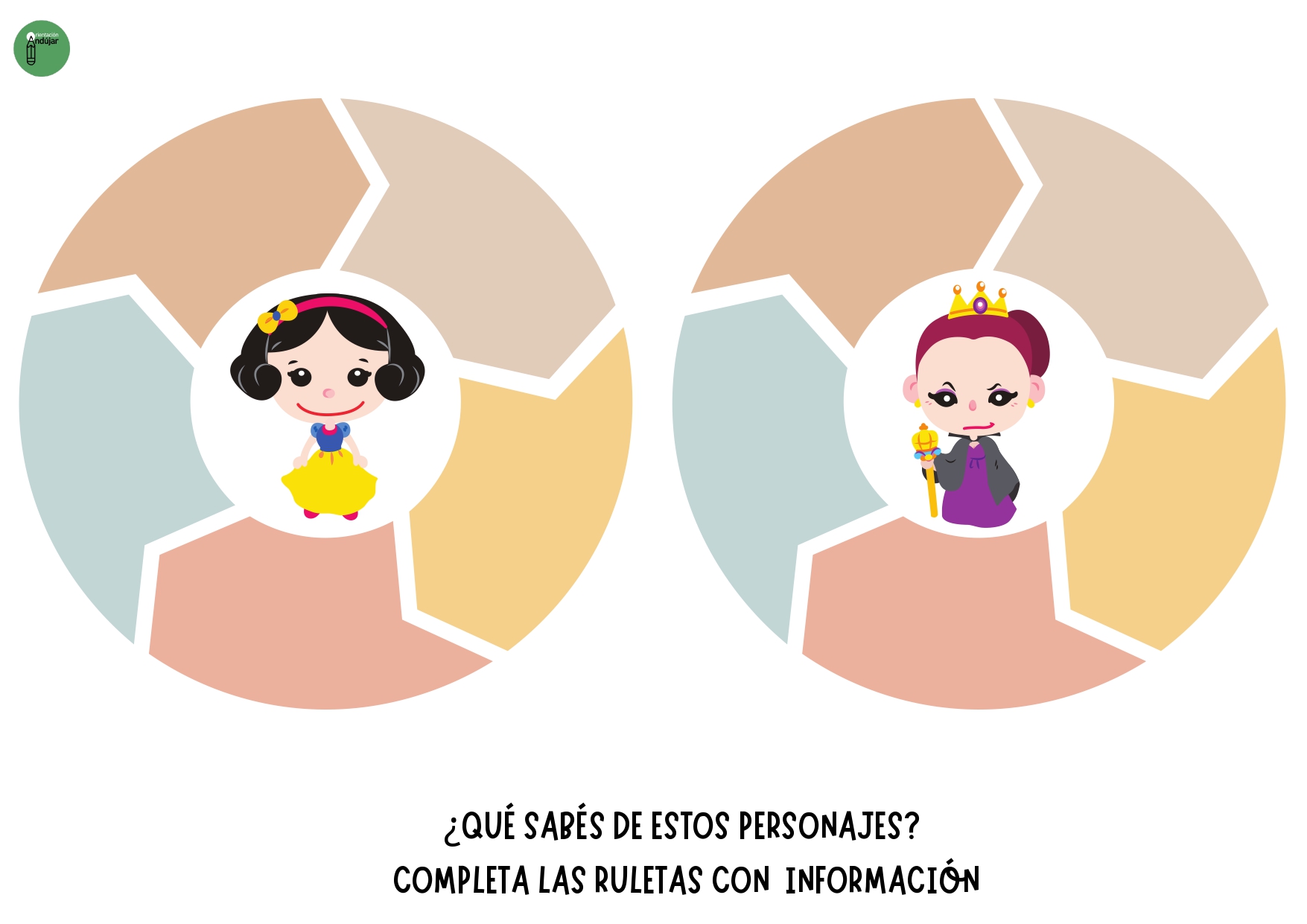 EXPRESIÓN ESCRITA: ¿Qué sabes de los personajes? - Orientacion Andujar