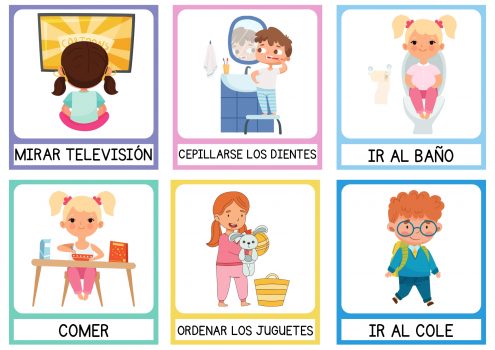 Flashcards: RUTINAS - Orientacion Andujar