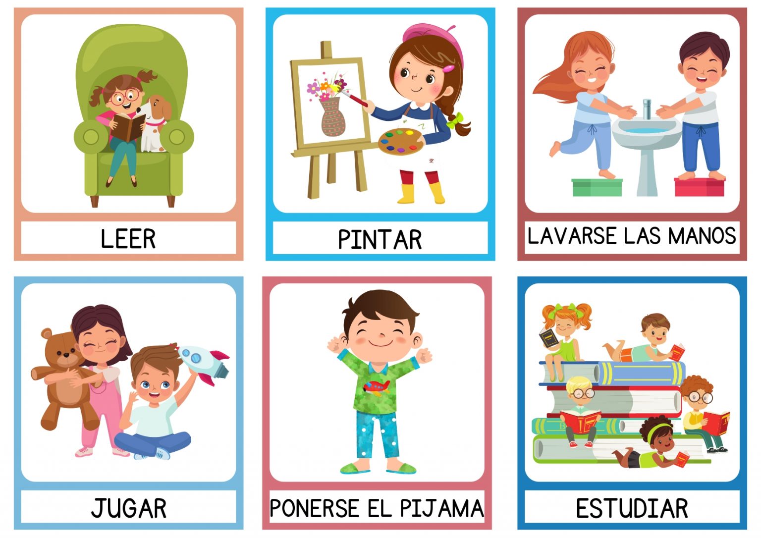 Flashcards: RUTINAS - Orientacion Andujar