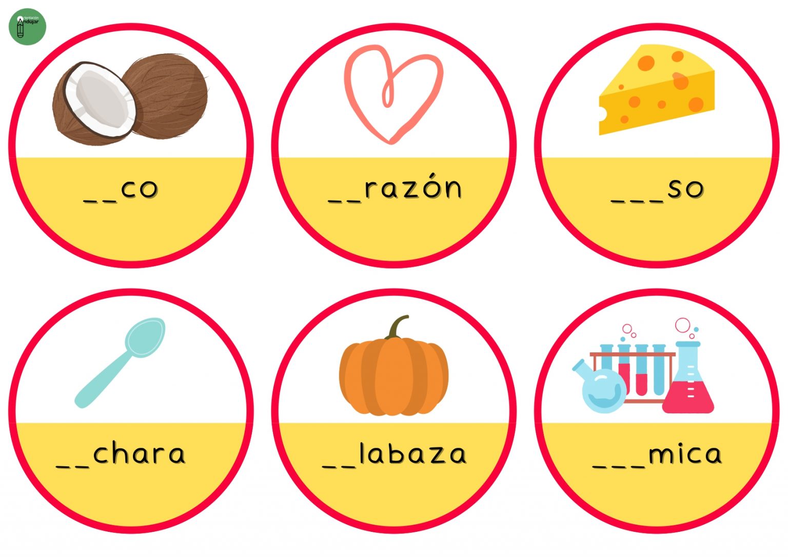 LECTOESCRITURA Y ORTOGRAFÍA: palabras con ca-que-qui-co-cu ...