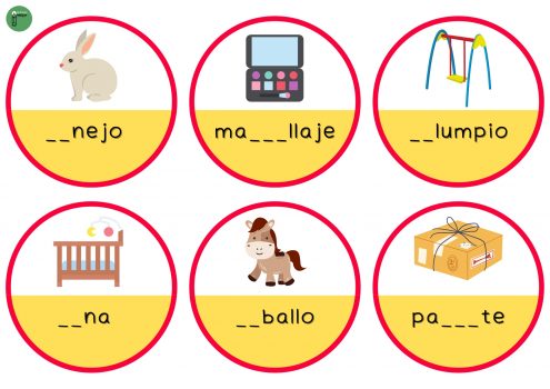 LECTOESCRITURA Y ORTOGRAFÍA: palabras con ca-que-qui-co-cu ...