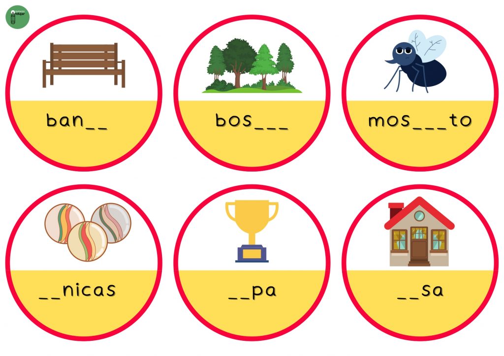 LECTOESCRITURA Y ORTOGRAFÍA: palabras con ca-que-qui-co-cu ...