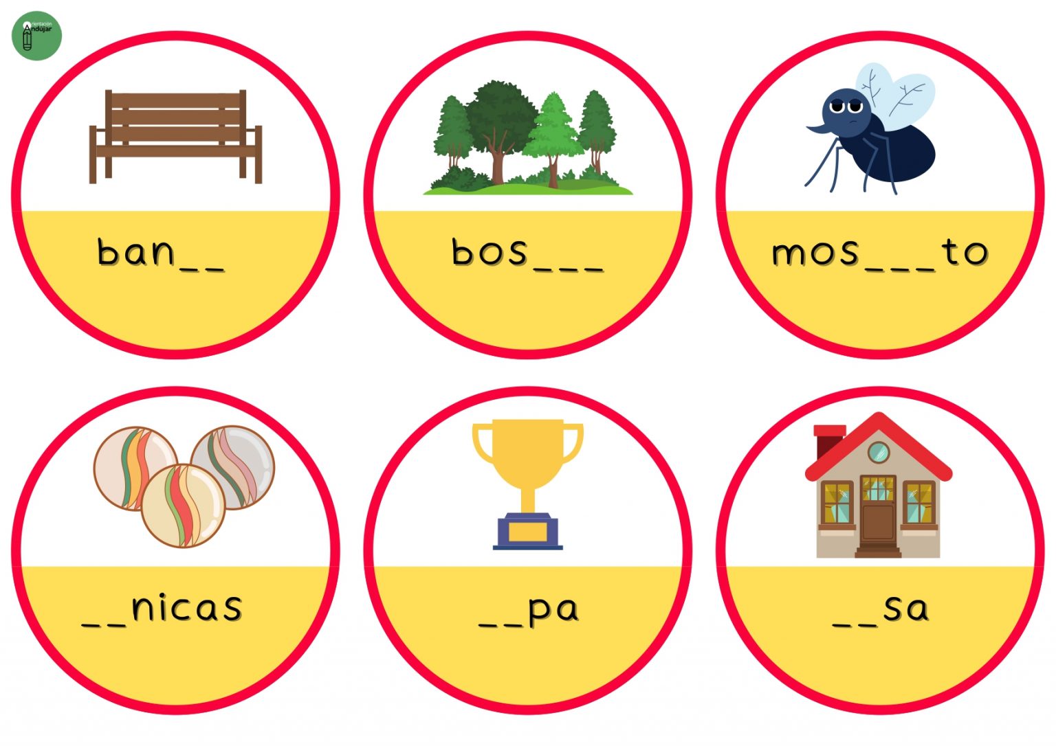 LECTOESCRITURA Y ORTOGRAFÍA: palabras con ca-que-qui-co-cu ...