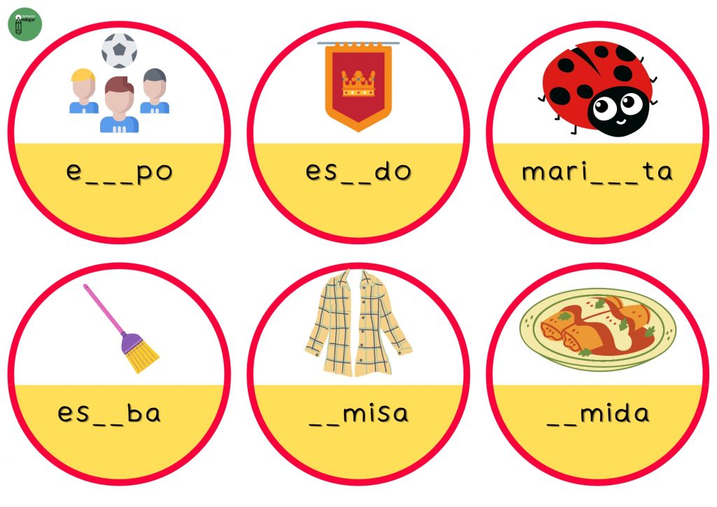 LECTOESCRITURA Y ORTOGRAFÍA: palabras con ca-que-qui-co-cu ...