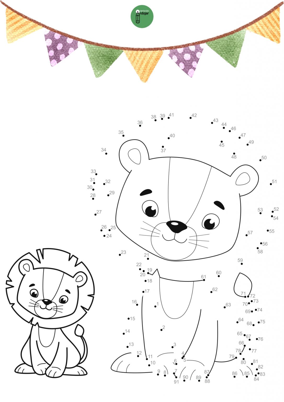 MOTRICIDAD FINA: bonitas imágenes para unir los puntos - Orientacion ...