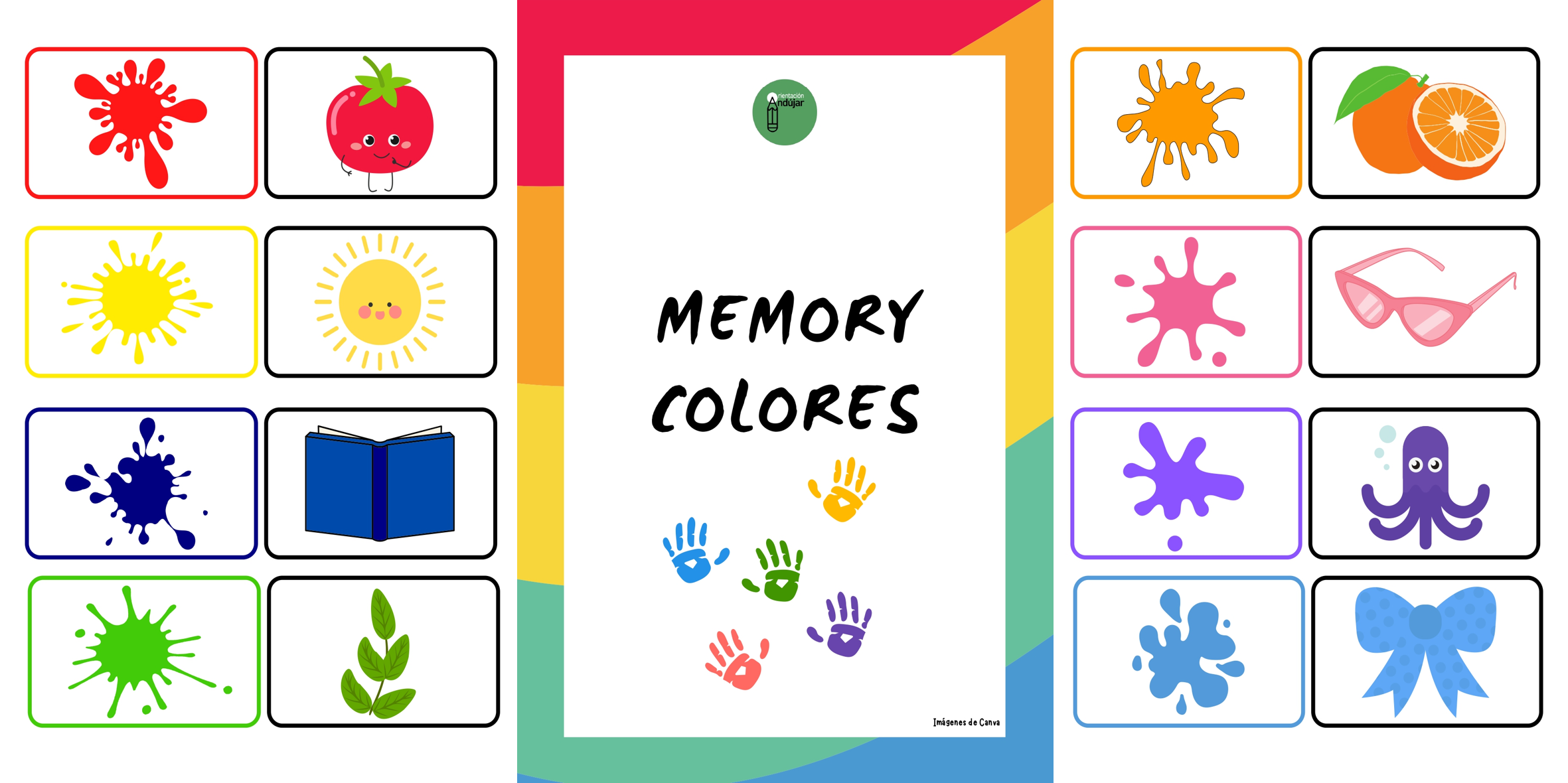 Super memory de colores - Orientacion Andujar