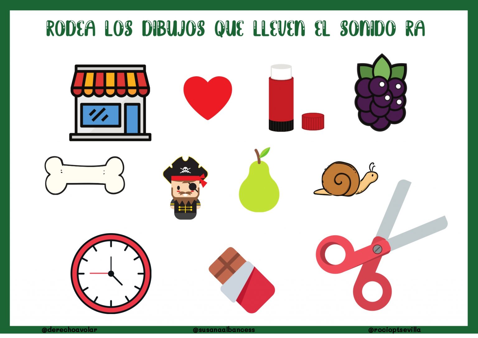 el mundo de las letras letra r - Orientacion Andujar