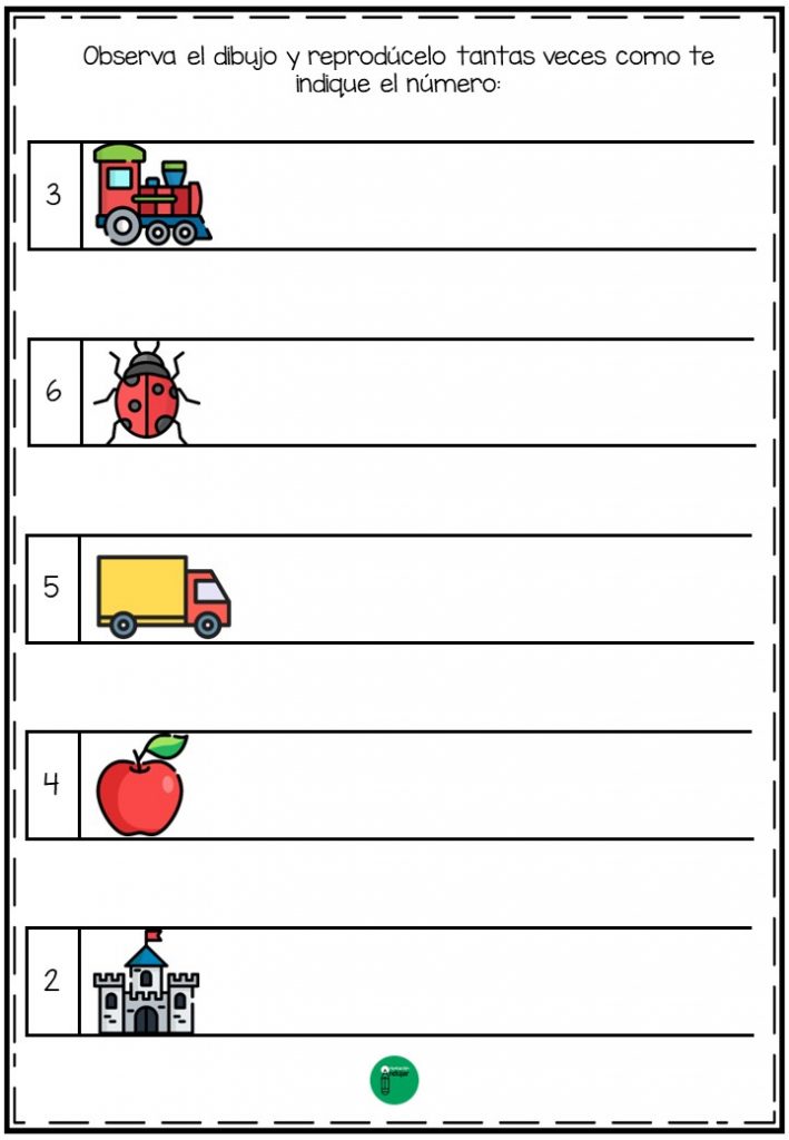 Plantillas: Dibuja siguiendo el modelo - Orientacion Andujar