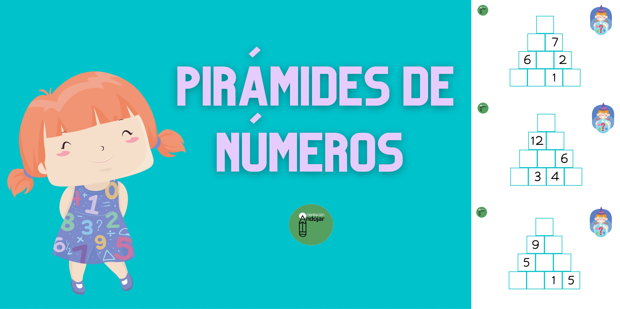 pirámide de números