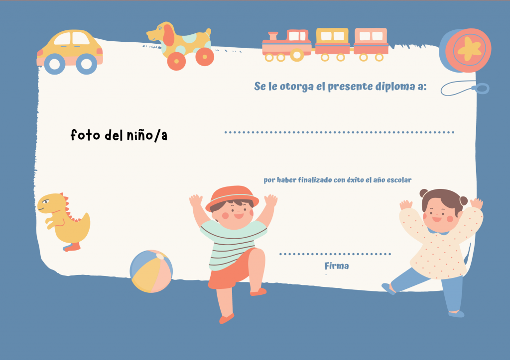 Colección Diplomas Fin de curso EDITABLES - Orientacion Andujar