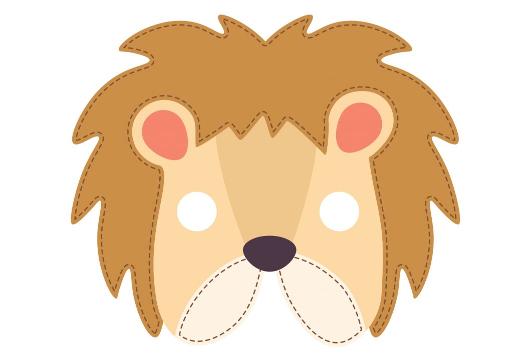 Colección máscaras de animales EDITABLES - Orientacion Andujar