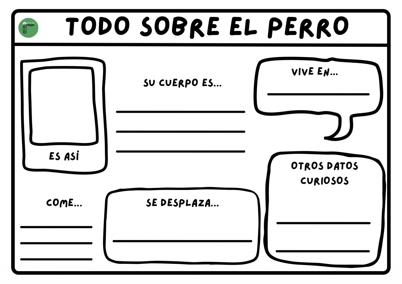 Expresión escrita: todo sobre los animales - Orientacion Andujar