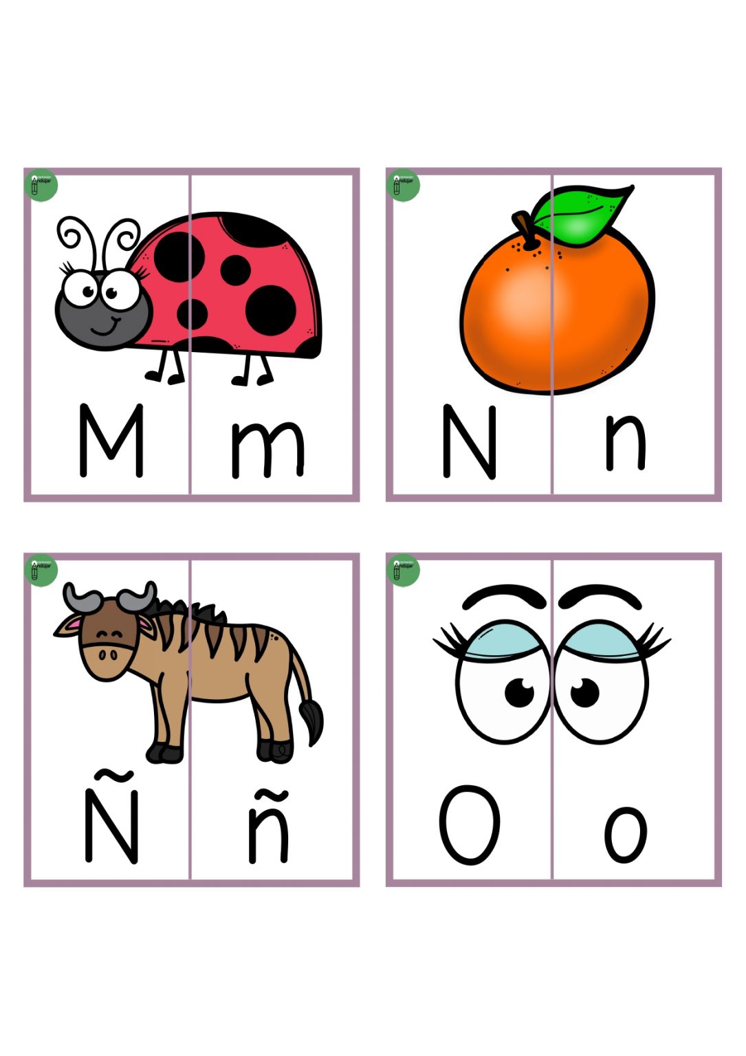 Mayúsculas y minúsculas: super puzzles - Orientacion Andujar