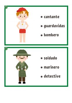 VOCABULARIO profesiones y oficios: selecciona la respuesta correcta ...