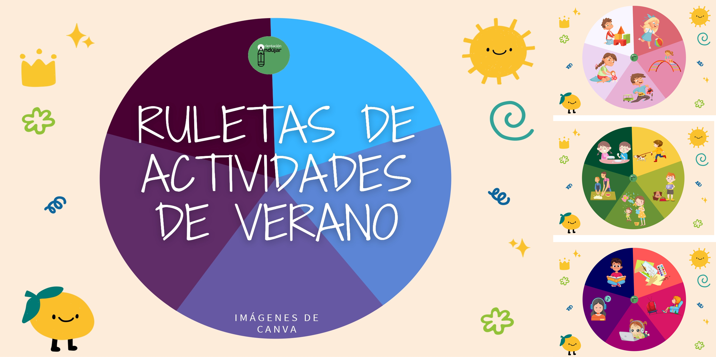 Geniales ruletas actividades de verano - Orientacion Andujar