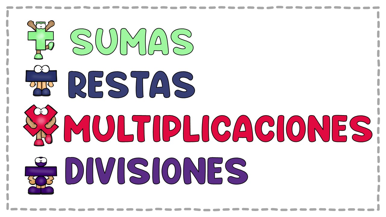 Hoja De Trabajo De Multiplicación, Suma Y Resta Cuaderno Operaciones