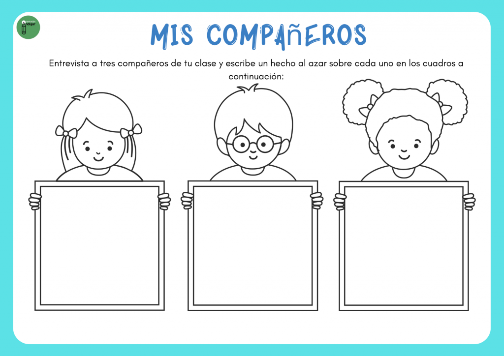 Divertidas dinámicas para los primeros días de clases - Orientacion Andujar