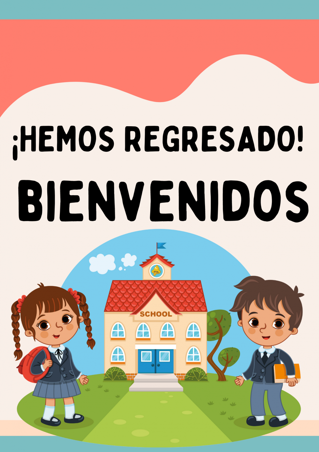 Bonitos carteles para las puertas del clase : 2023-2024 VUELTA AL COLE ...